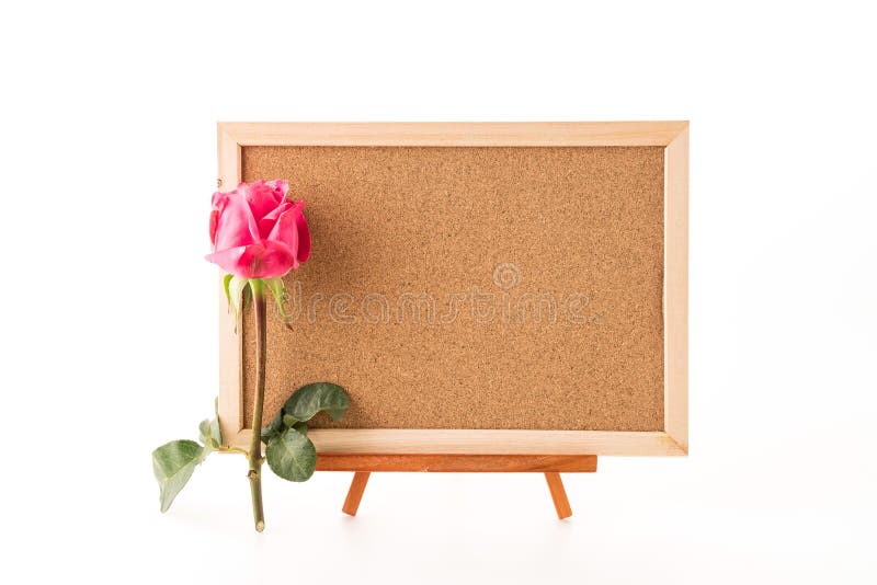 Art board with rose stock image. Image of gift, canvas - 86086645