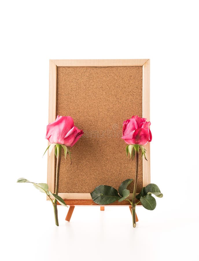 Art board with rose stock image. Image of retro, romantic - 86162901