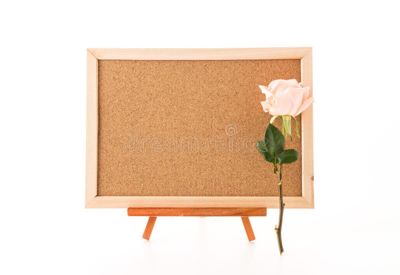 Art board with rose stock image. Image of poster, white - 86165841