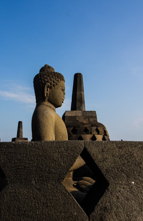 Art of Borobudur stock image. Image of destination, buddha - 79831517