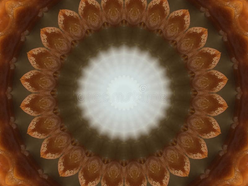 Art Brown Color Abstract Pattern Background Stock Illustration ...