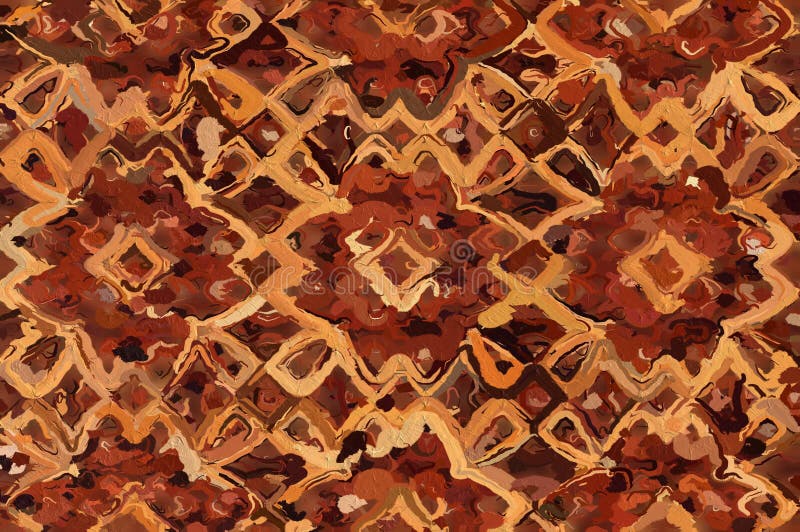 Brown Color Pattern Background Stock Illustration - Illustration of ...