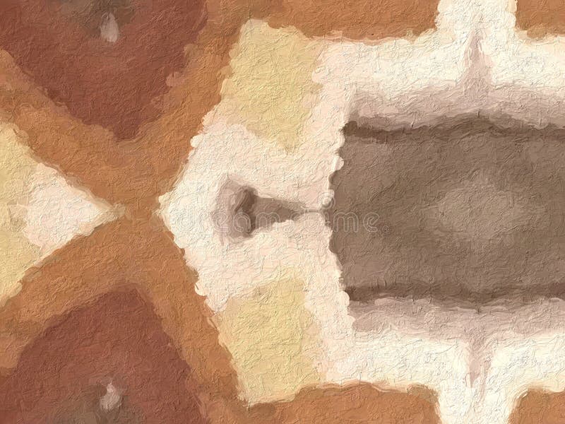 Brown Color Pattern Background Stock Illustration - Illustration of ...