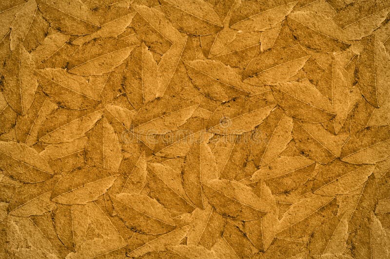 Brown Leaf Pattern Background Stock Image - Image of graphic, style ...