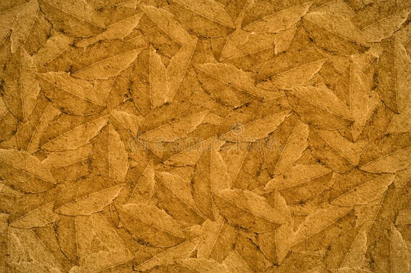 Brown Leaf Pattern Background Stock Image - Image of graphic, style ...