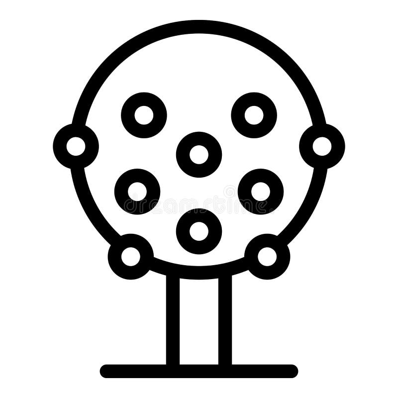 Art Cake Pop Icon Outline Vector. Star Dessert Stock Vector ...