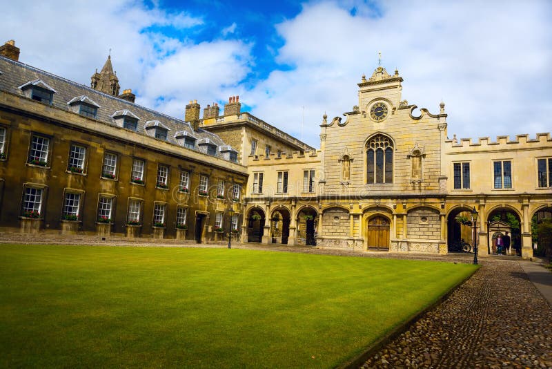 Art Cambridge University and College Chapel Stock Image - Image of ...
