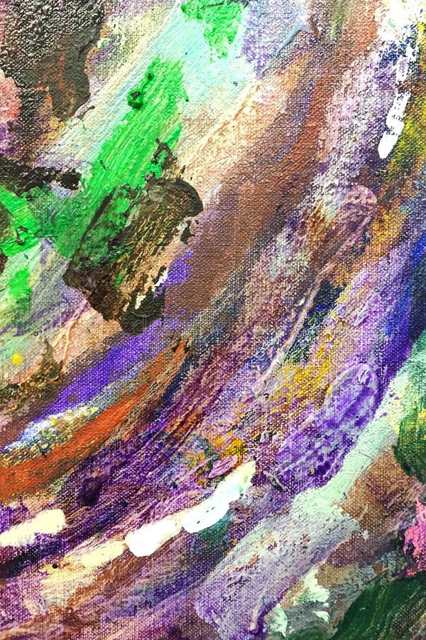 Art Canvas Background Painted in Different Colors Stock Photo - Image ...