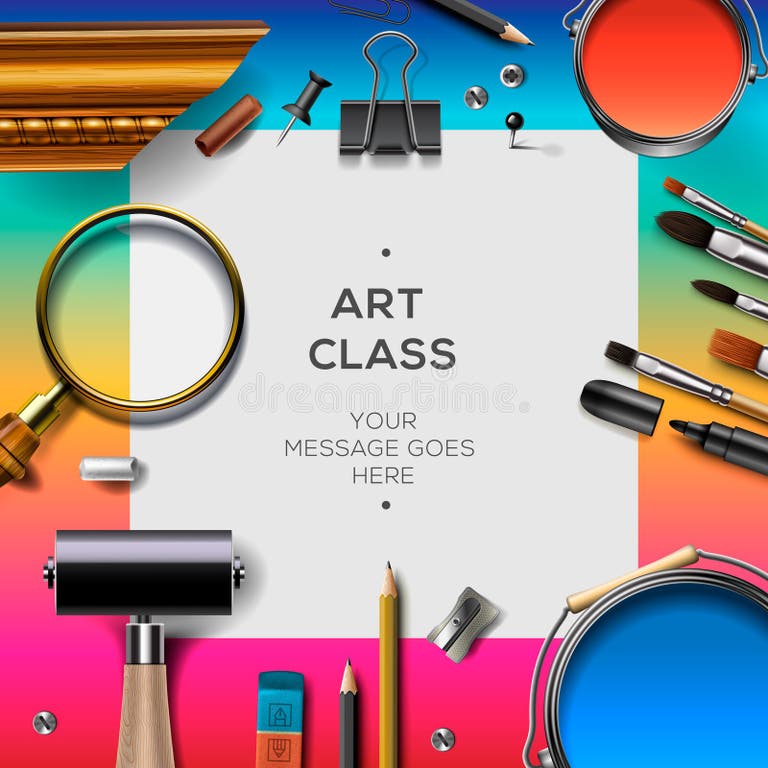 Art Class Poster Stock Illustrations – 10,137 Art Class Poster Stock ...