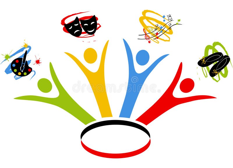 Art classes images stock vector. Illustration of paint - 22200903