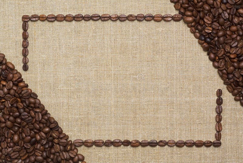 Art coffee frame stock photo. Image of fried, handmade - 12675874