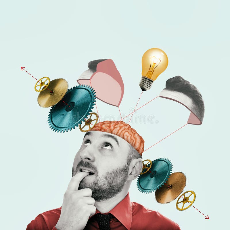 Concept of Creativity, Inspiration, Ideas. Stock Image - Image of ...