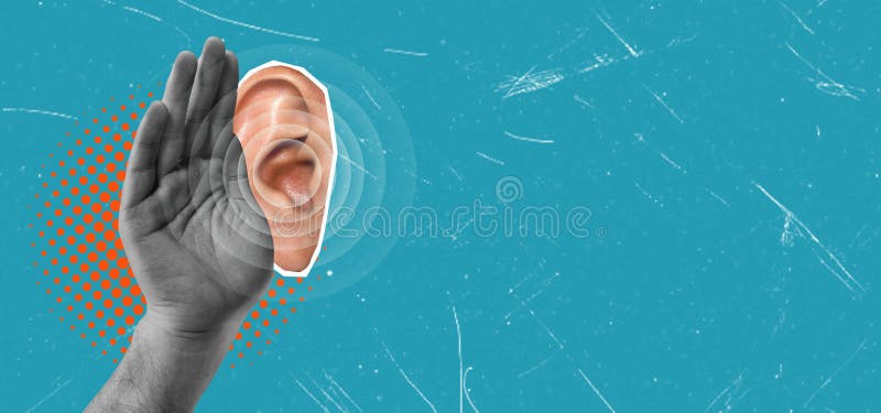 Art Collage, Understanding the Importance of Hearing and Listening in ...