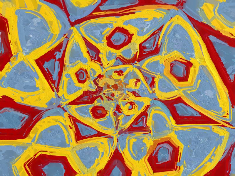 Color Abstract Pattern Ilustration Background Stock Illustration ...