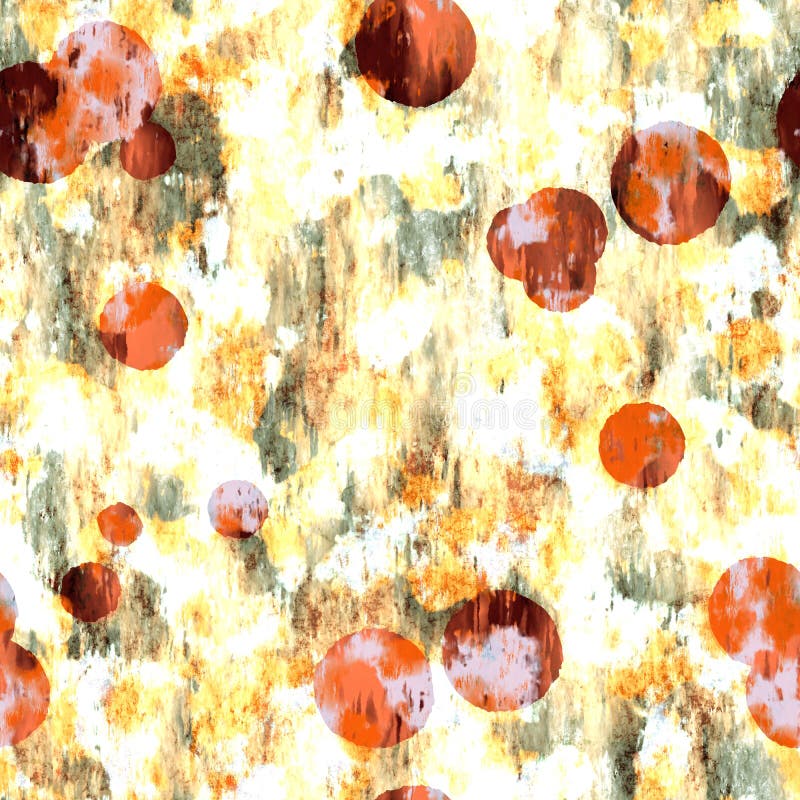 Art Color Dots Generated Seamless Texture Stock Illustration ...