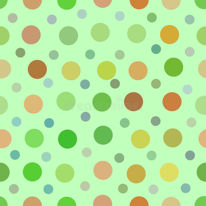 Art Color Dots Generated Seamless Texture Stock Illustration ...