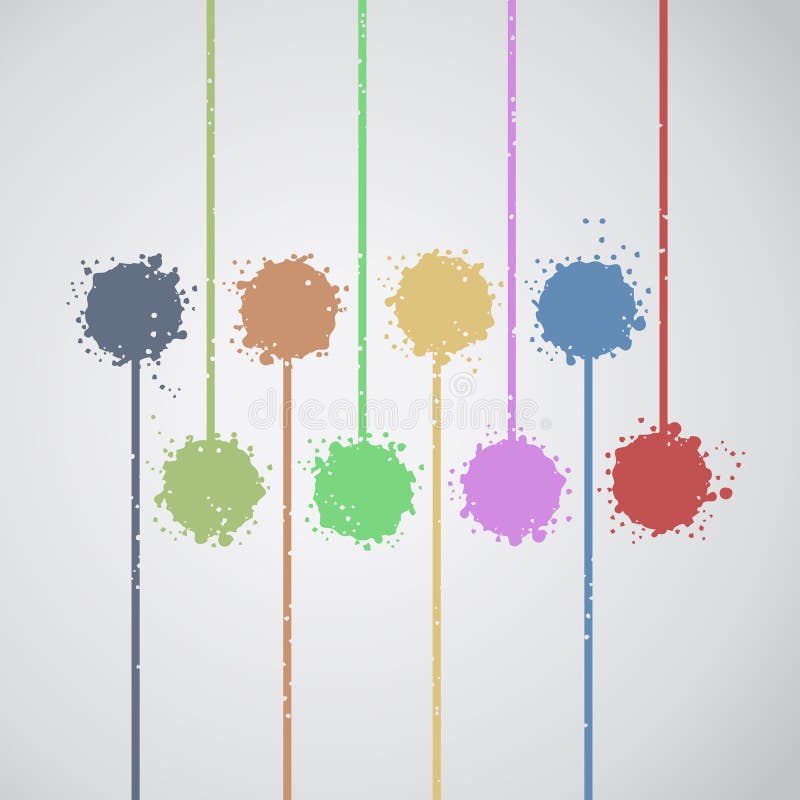 Splat Banners stock vector. Illustration of element, green - 28916471