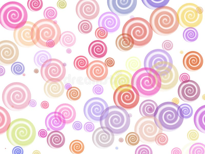 Art Color Spiral Abstract Pattern Background Stock Illustration ...