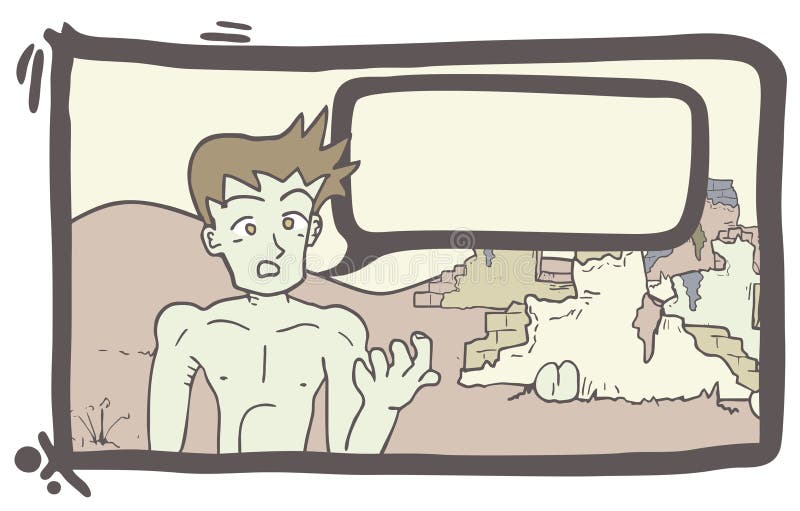 Art comic scene stock vector. Illustration of style, painting - 27310362