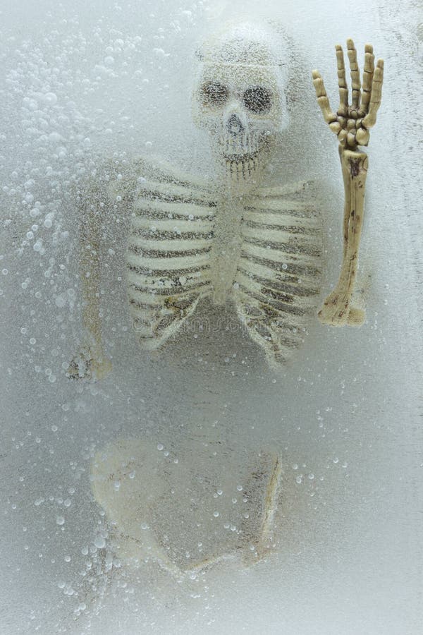 Art Concept Death on Ice,skeleton in Ice Stock Photo - Image of fantasy ...