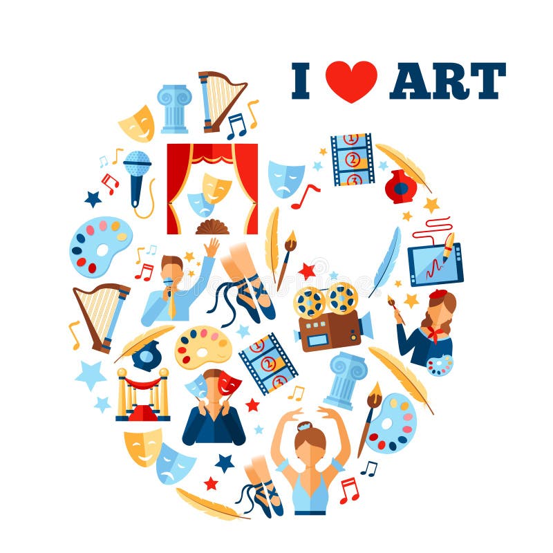 Art Concept Illustration stock vector. Illustration of book - 56575317