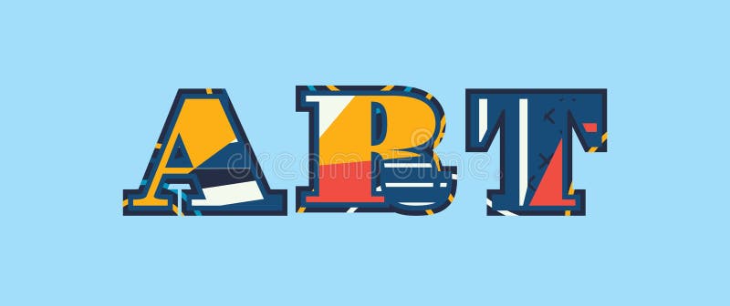 Draw Concept Word Art Illustration Stock Vector - Illustration of ...