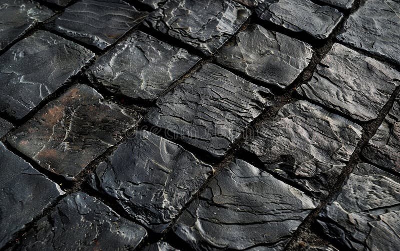 The Art of Crafting with Slate Brick Templates -Generative Ai Stock ...