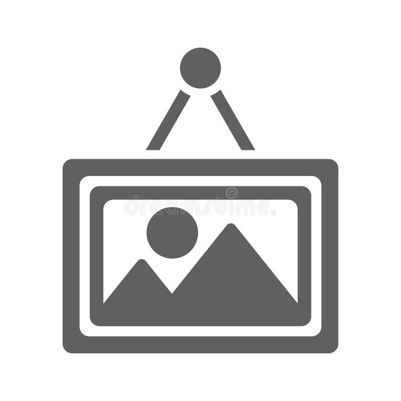 Art, Creative, Gallery Icon. Gray Vector Graphics Stock Vector ...