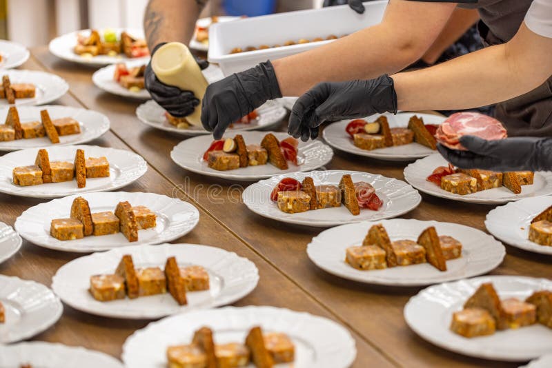 Art of Culinary Presentation Stock Photo - Image of cook, preparation ...