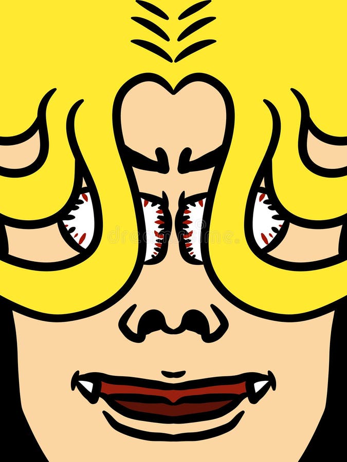 Cute Face Ghost Cartoon Background Stock Illustration - Illustration of ...