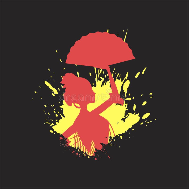 Art dancer illustration stock vector. Illustration of ballet - 161403470