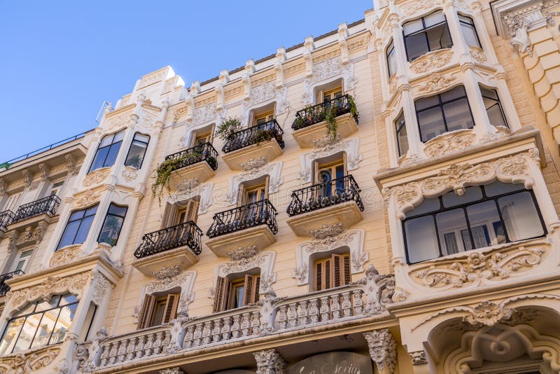 Art Deco Architecture in Central Madrid, Spain Editorial Photography ... Art Deco Architecture in Central Madrid, Spain Editorial Photography ...