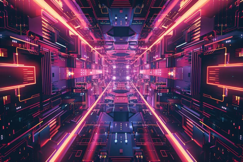 Art Deco Background with a Futuristic Aesthetic for Tech-themed Content ...