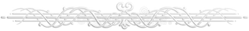 Art Deco Border with Interlocking Lines, White Stock Photo ...