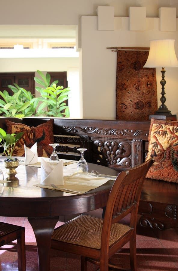 Art Deco Dining room stock photo. Image of luxury, table - 7298792