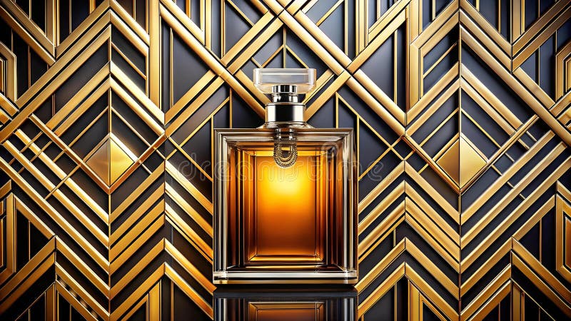 The Art Deco Era: the Chanel No. 5 Bottle in a Retro-Inspired Setting ...