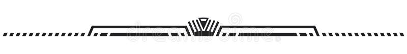 Art Deco Header, dots stock vector. Illustration of divider - 205410426