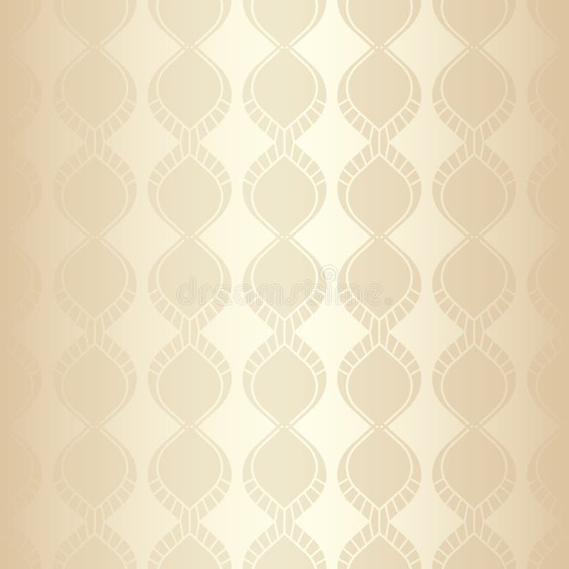 Art Deco Light Gold or Pastel Pattern Design Stock Vector ...