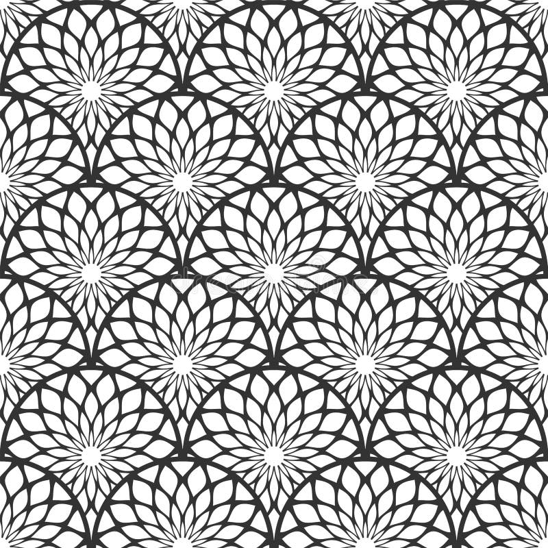 Art Deco Motif in Decorative Seamless Pattern Stock Vector ...