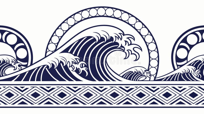 Ocean Waves Border Stock Illustrations – 4,101 Ocean Waves Border Stock ...