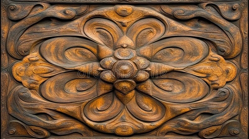 Art Deco Seamless Pattern Featuring a Golden Fan Shape and Lines Stock ...