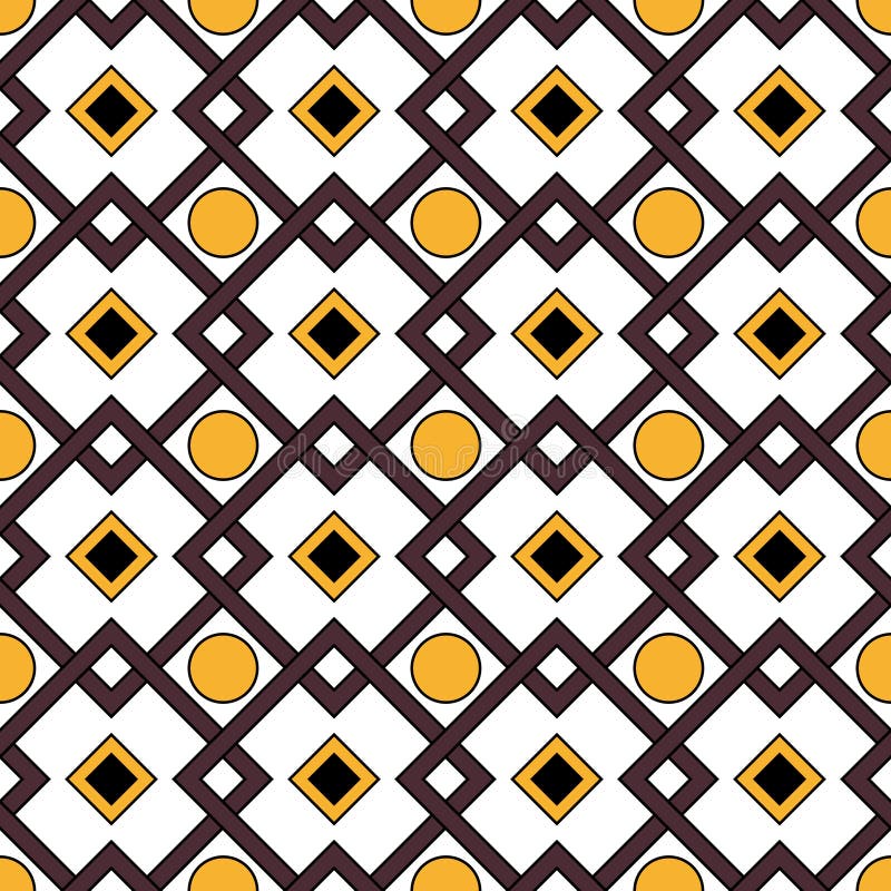 Art Deco Seamless Pattern. Retro Line Art Texture Stock Vector ...