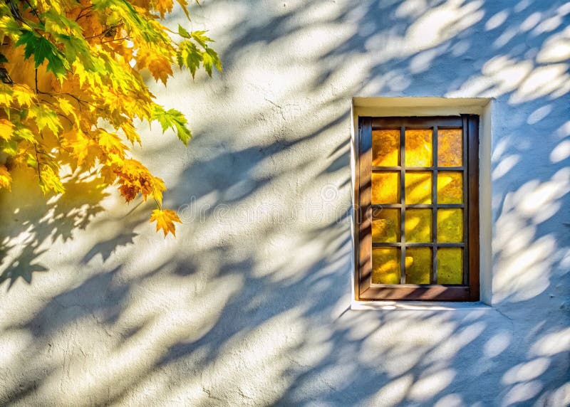 Art Deco Stained Glass Window with Sunlight and Shadow a Stunning ...