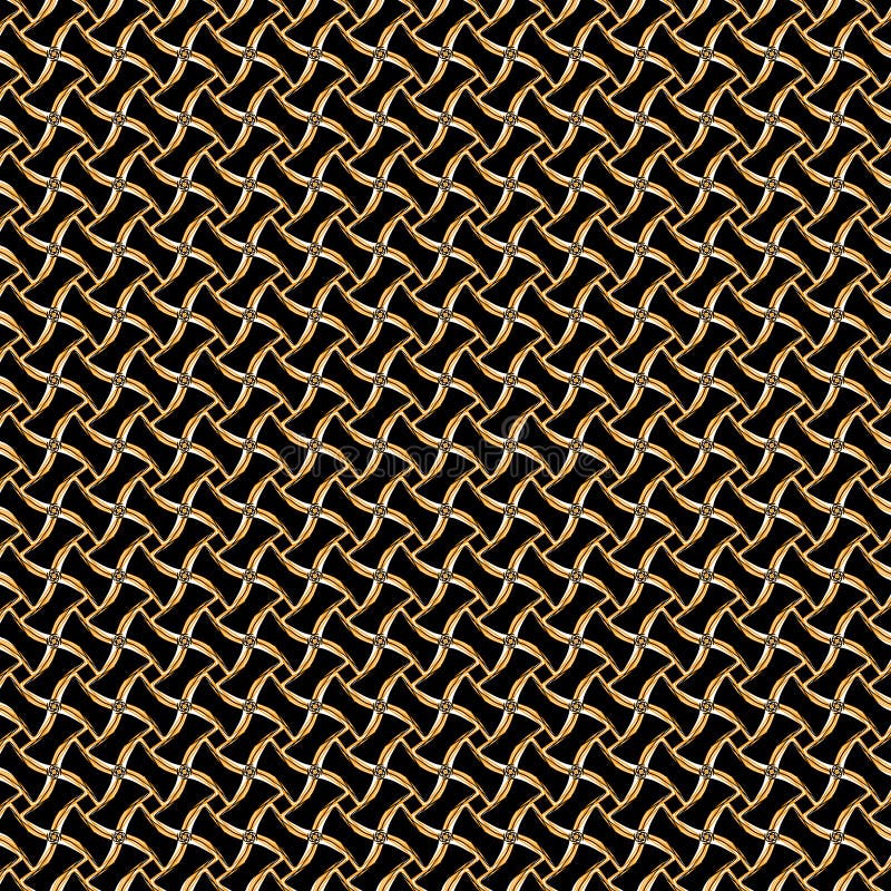 Art Deco Trellis Pattern for Fabric Design Stock Illustration ...