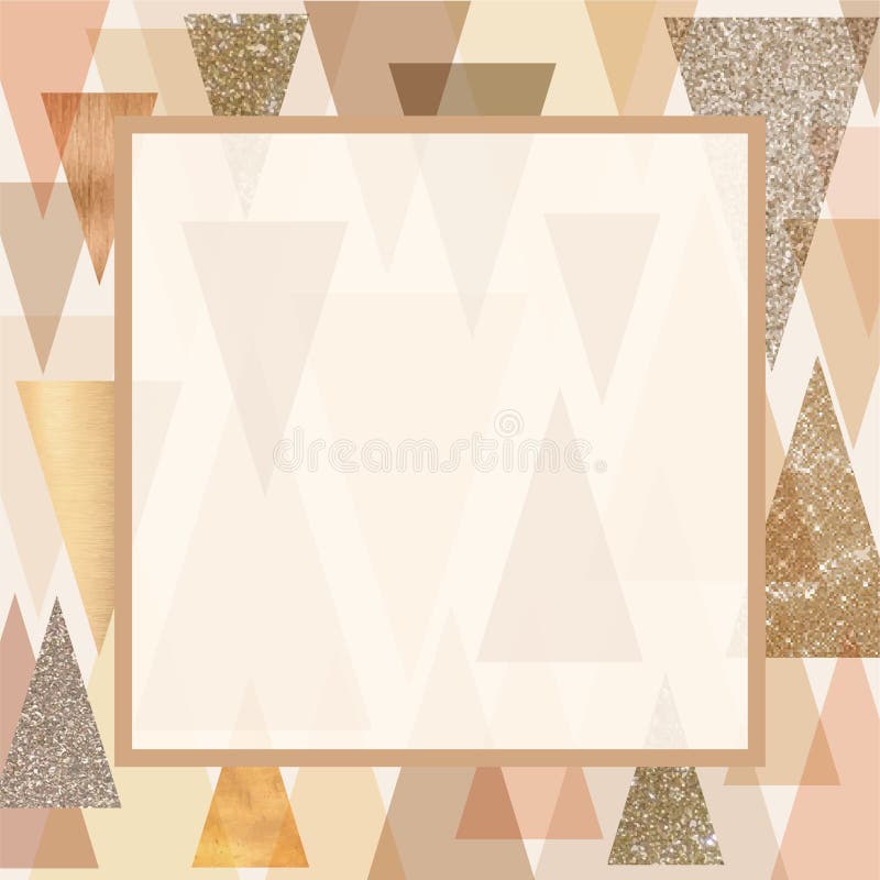 Art deco vector card stock vector. Illustration of square - 58735268