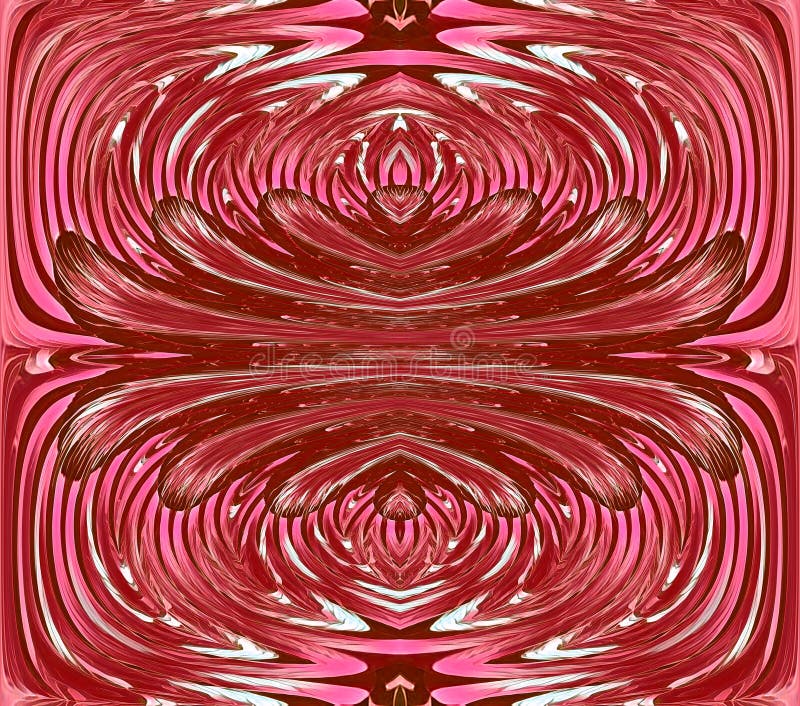 Art-deco Red Crimson and Scarlet Pattern and Design Stock Illustration ...