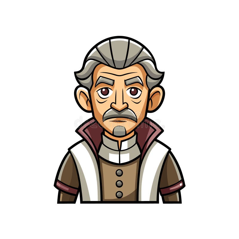 Art Deco Welcoming Old Man Illustration Stock Illustration ...