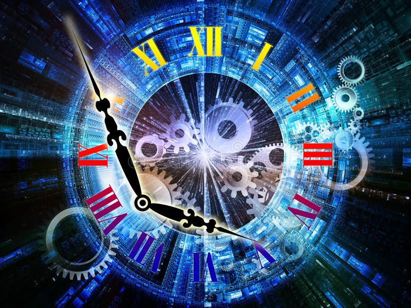 Art der Zeit stock abbildung. Illustration von auszug - 20370529