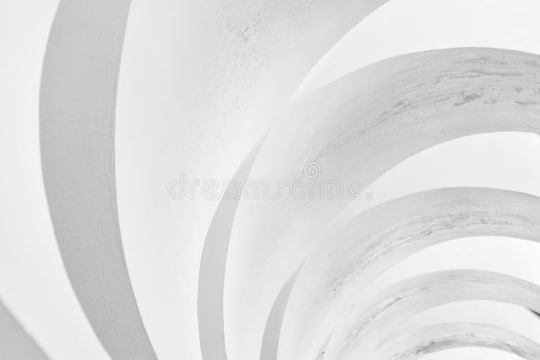 Art and Design of Architecture Ceiling. - Modern Curve Pattern. Stock ...