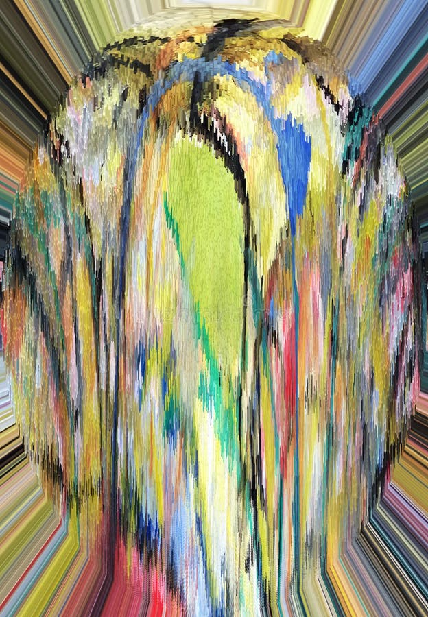 Digital Abstraction. Abstract. Graphic. Abstraction Stock Illustration ...